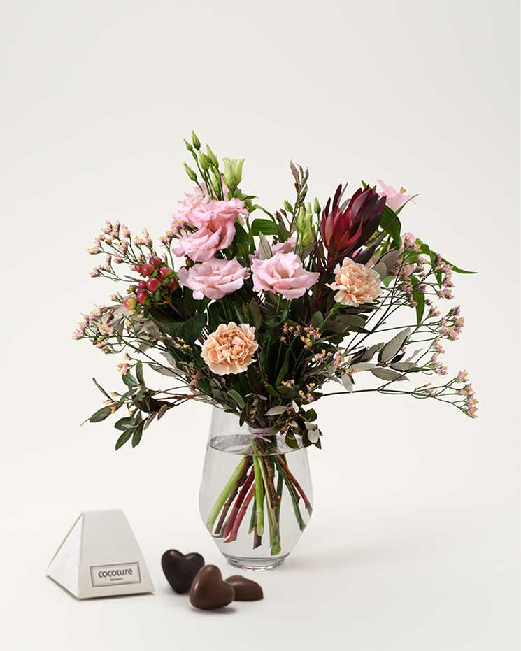 Skicka Blommogram via Interflora Flora Blomsterhandel